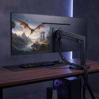 China 21 9 Aspect Ratio 34 Inch Gaming Monitor with Adjustable Bracket HDMI Connectivity Providing Enhanced Visual Performance for sale