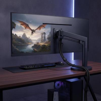 China 21 9 Aspect Ratio 34 Inch Gaming Monitor with Adjustable Bracket HDMI Connectivity Providing Enhanced Visual Performance for sale