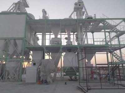China 415V Animal Feed Production Machine 10 T/H Chicken Feed Making Line for sale