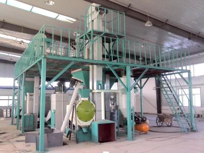 China Poultry Animal Feed Pellet Production Line Machines 160 Kw 18t / H For Livestock for sale