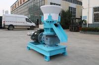 China 1-4TPH Multifunctional Straw Flat Die Pellet Machine For Poultry Feed for sale