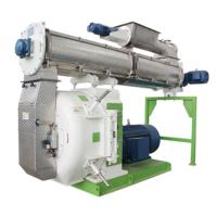China ISO9001 2-5T/H Corn Cattle Feed Machine Duck Chicken Feed Production Line for sale