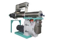 China 22kw 1T/H Chicken Feed Production Line Carbon Steel Electric Pellet Machine for sale