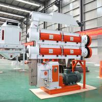 China 2mm To 14mm Animal Feed Extruder Machine SZLH Cattle Feed Pelletizer for sale