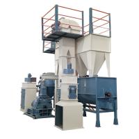 China SASO Auto Animal Feed Production Line 2-8t/H Poultry Feed Mill Plant for sale