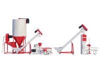 China 1 Ton Per Hr Poultry Feed Production Line Animal Feed Granulator For Farm for sale
