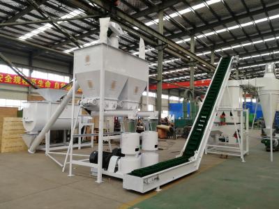 China Poultry Animal Feed Production Machine 160kw Pellet Making for sale