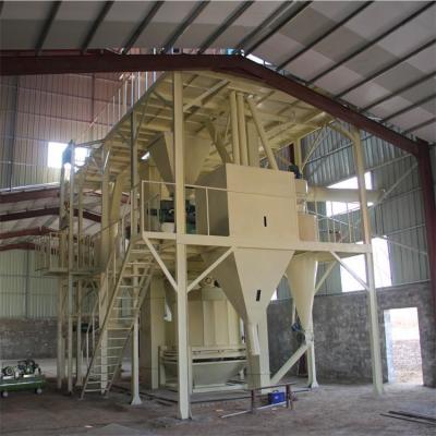 China Complete Animal Feed Pellet Production Machine Cattle Feed Production Line for sale