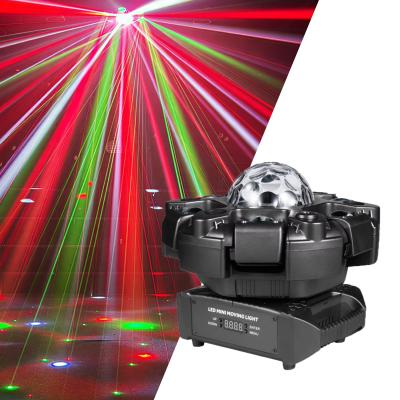 China Hot New Model 120W Laser Disco Dj Stage Lights Six Moving Head Beam Lights for Dj Wedding Parties Projection Lights for sale