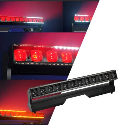 China Y1240X Factory Wholesale 12X40W 4in1 Full Color 144X0.3W 5050 3in1 Lamp Beads DMX512 Matrix Light Moving Head LED Pixel Light for sale