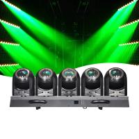 China AT500K Private 5*80w Five-Head Luces De Escenario Swing Beam Light Luces Mviles Para Dj Moving Head Bar Stage Lighting Equipment for sale