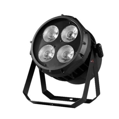 China L401F Cross-Border Cob Four-Eye RGBW Waterproof Outdoor Stage Lamp Wedding Highlight Warm White Surface Par Light with IP65 for sale