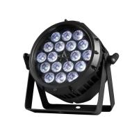 China 18 LED Outdoor Waterproof Full Color Aluminum Body Spotlights DMX512 Control Mode Par Light for City Stage and Scenic Lighting for sale