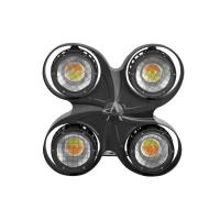 China IP65 RGBW Four-Eye Waterproof Aluminum Alloy LED Spotlights DMX512 Control Dimmable 3200K-6000K Stage Weddings Performances Auto for sale