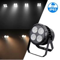 China L401F COB Four-Eye Waterproof LED Spotlights RGBW Emitting Color DMX512 Control Mode IP65 Rating Theme Park Warm White Light for sale