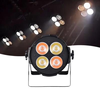 China L401 High Quality Led Cob Four Eyes Warm White Surface Light 200w Wedding DMX DJ Club Stage Lights Par Light for sale