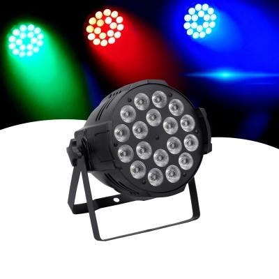 China L18B 18x10W RGBW 4in1 Dmx512 Control Sound Activated 18 LED Zoom COB Par Light DMX Stage Light LED Par Parcan for Disco Dj for sale