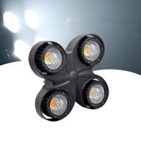 China BD04F Outdoor 4x100W LED COB Audience Blinder Light IP65 Waterproof RGBW Warm White LED Outdoor Stage Lighting for sale