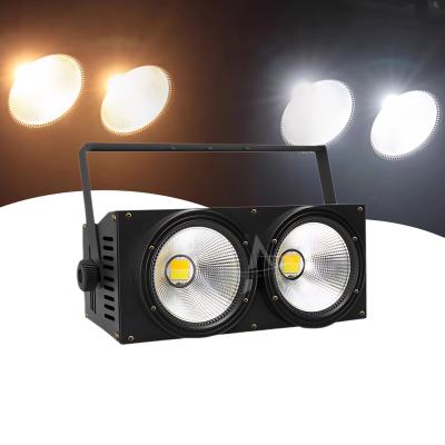 China B02 Flashing Audience Light High Quality Dmx512 COB 2 Eyes RGBW Led Dj Disco Cob Stadium Concert Lighting Systems for sale