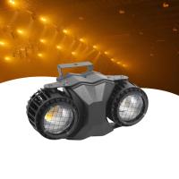 China BD02F 2 Eye Waterproof IP65 200W LED Stage Light Blinder for Audience White Warm White Light with DMX Control for Outdoor Event for sale