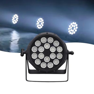 China L18IP Hot Selling 18x10W Outdoor Waterproof LED Par Light RGBW UV Beam Lights for Stage KTV Theme Park Hotel Aluminum Lamp Body for sale