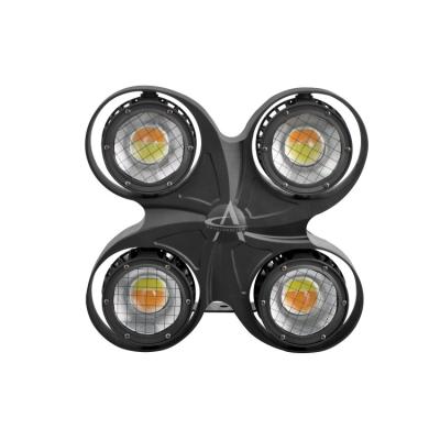 China BD04F DMX512 Auto Show Flash LED RGB Spotlights Four Eyes Waterproof Stage Audience Wedding Performances IP65 for sale