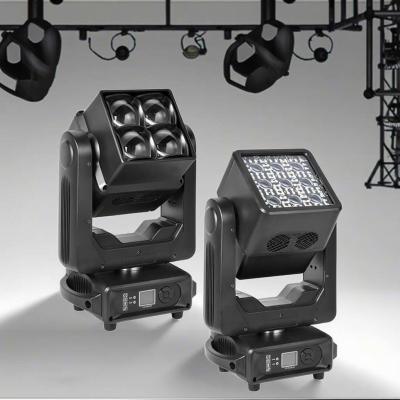 China WJ460 4x60W RGBW Double Side LED Spot Moving Head Light DMX512 Controlled Mode Stage Beam Lighting for Wedding Party Events for sale
