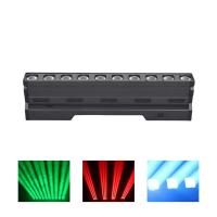 China X1060 10*60W RGBW 140*0.3W 5050 Lamp Beads RGB LED Wall Washer Beam Moving Matrix Pixel Light Bar With Strobe Effect for Stage for sale