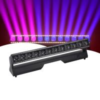China Fullcolor 12*40W RGBW DMX512 6000K Daylight Dimmable LED Wall Washer Beam Moving Strobe Light Chasing Effect Stage Lighting IP20 for sale