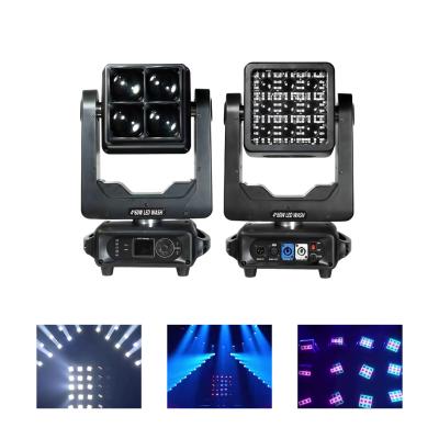 China WJ460 4*60W Double Sided Moving Head Light LED Wash DMX Controlled Stage Lighting for Dj Disco Wedding Party Live Show Bar Club for sale