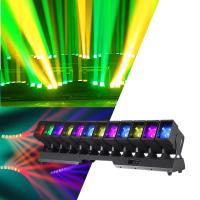 China Y1260Z 12*60w LED RGBW Moving Head Lights DMX512 Controlled for Theme Parks Music Festivals Weddings Customizable Musical for sale
