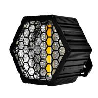 China RGBW LED Retro Hexagonal Marquee Lamp Single Bar Stage Lighting with Matrix Effect DMX512 Control for sale