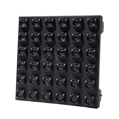 China 36-Piece 15W Full Color Matrix LED Moving Lights RGBW Emitting DMX512 Controlled Night Performance Special Effects for sale