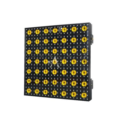 China JZ49L 7*7 Pixel Full Color LED Lamp Bar 49 Matrix Live Room Stitching Dyeing Background Light DMX512 Controlled Aluminum 1-Year for sale