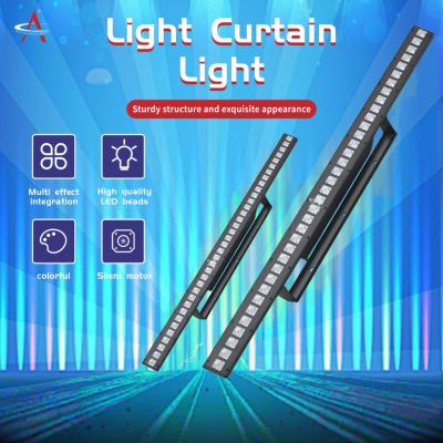 China GM36 36*3W 100W RGB LED Stage Backdrop Wall Washer Curtain Bar Light Rainbow Chasering Effect for DJ Club Concert Event Show for sale