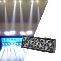 China LM30 30pcs 10W LED Stage Lighting Equipment DMX Disco RGB Curtains Strobe Matrix Wash Lights Thunder Screen Light Entertainment for sale