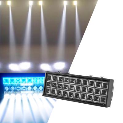 China LM30 30pcs 10W LED Stage Lighting Equipment DMX Disco RGB Curtains Strobe Matrix Wash Lights Thunder Screen Light Entertainment for sale