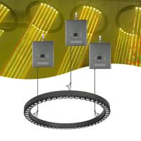 China A54SJ RGBW Retro Lift Ring Light Livehouse Dj Disco Pub Led matrix Retro Light DMX512 Control Led Beam bar Stage Back Lights for sale