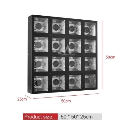 China JZ1620L High-quality 16x20W LED Stage Background Matrix Beam Light 400W 4in1 Stage Effect Light for Concert Disco Bars for sale