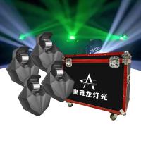 China Mini 80W RGBW LED Stage Light Beam Effect IP20 Rated DMX512 Controlled Ra70 CRI Aluminum+Plastic 6000K Daylight Lighting for sale