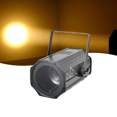 China T200 Auto Zoom Led Studio Spotlight 200w COB Led Profile Spot Light DMX512 Controlled Photography Face Light for sale