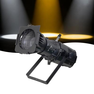China DJ200 Professional Stage Lighting 230W DMX Cob LED Follow Spotlight Profile Ellipsoidal Stage Light With Zoom for Theater Studio for sale