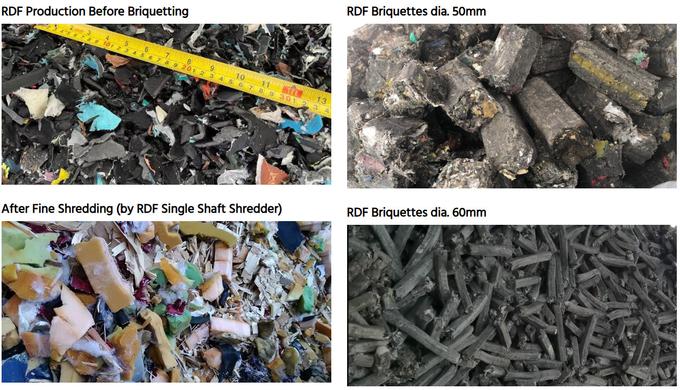 Double Shaft Shredder Municipal Solid Waste Plastic Crusher Machine Sponge Foam Shredder Wood Crushing Machine 2