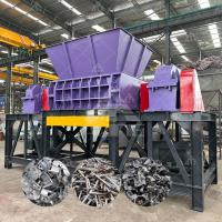 China Double Shaft Aluminum Can Shredder Machine 55 kW with 1-10 cm Output Size for Metal Recycling for sale