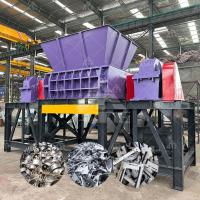 China Aluminum Extrusion Scrap Shredding Machine 200-2200mm Input Size with 1-10cm Output for Metal Recycling for sale