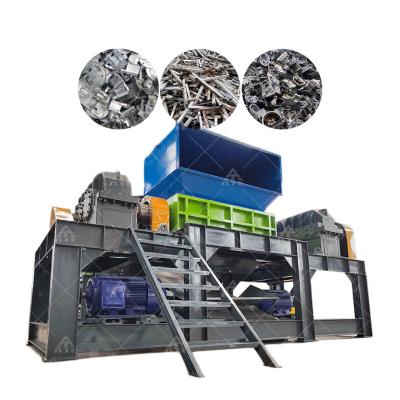 China 55kW Dual Shaft Aluminum Shredder for Engine Wheels - 3-5 Tons/Hour Recycling Capacity with 15000N·m Torque for sale