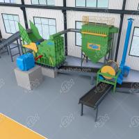 China Scrap Metal Crushing Recycling Production Line with 2-260 t/h Capacity and 380V-10kV Power Options for sale