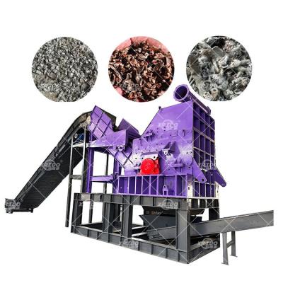 China Scrap Metal Hammer Mill & Color Steel Tile Crusher - 132-900 kW Power, 2-30 t/h Capacity Recycling Equipment for sale