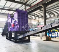 China Scrap Metal Hammer Mill & Color Steel Tile Crusher - 132-900 kW Power, 2-30 t/h Capacity Recycling Equipment for sale