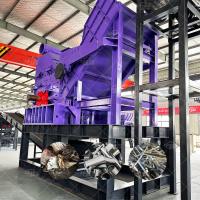 China Hammer Mill Metal Shredder 132-7500 kW Power 2-260 t/h Capacity Scrap Metal Recycling Crusher for sale